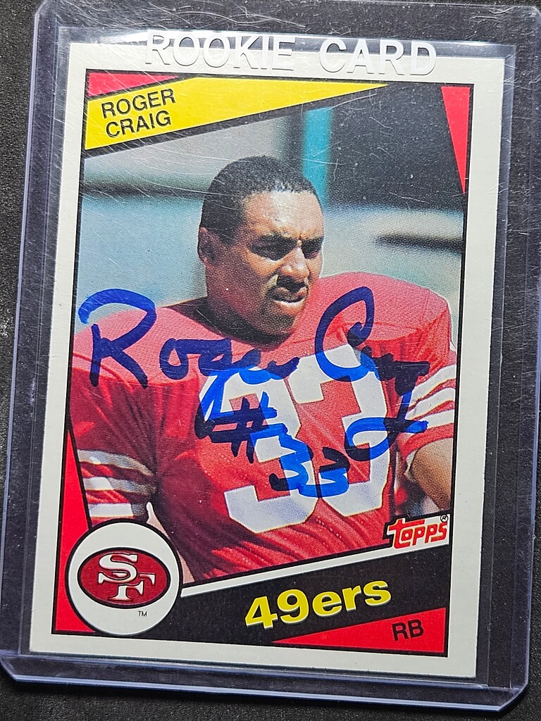 OG Gibbs Roger Craig voted into HoF - The Den