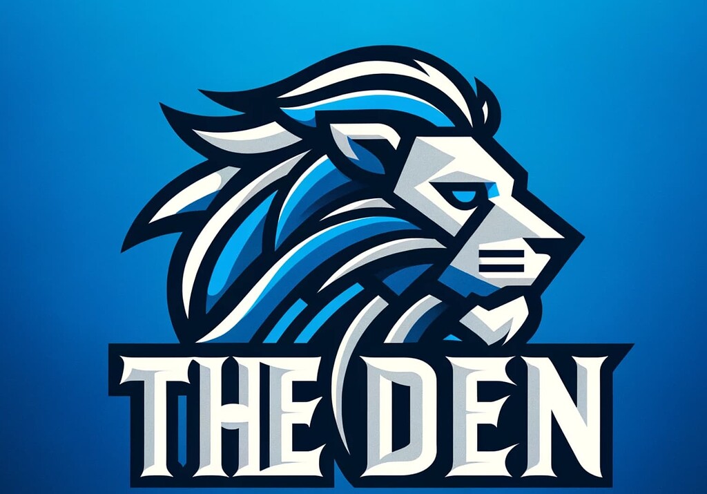 Messing around with logos - The Den