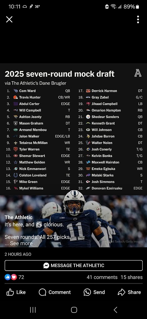 Hey! We are going corner in Rd 1! Experts! Dane Bramage strikes again ...