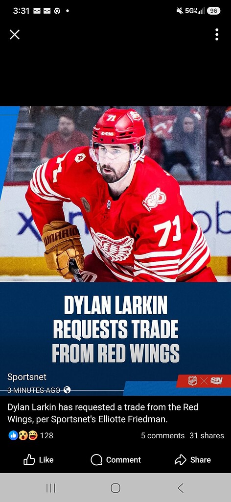 Sounds like Larkin wants out - Page 12 - The Den