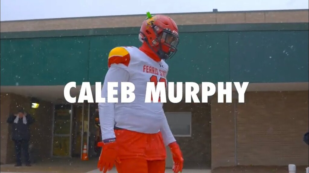 Caleb Murphy DE Ferris State - 25.5 sacks in 2022 - The Den