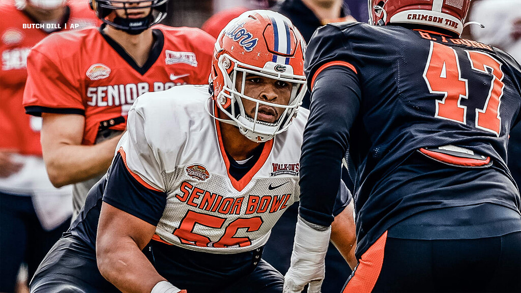 OCyrus Torrence studies Penei Sewell - The Den