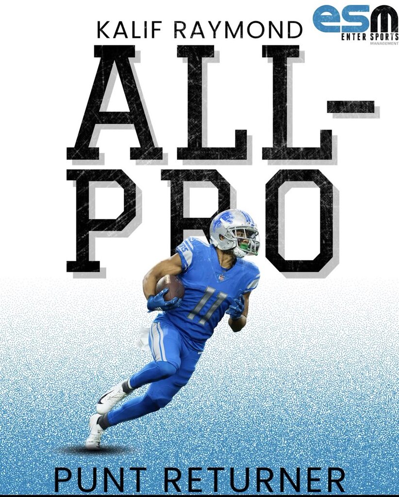 Happy for this guy: Kalif Raymond $$$$$$ - The Den