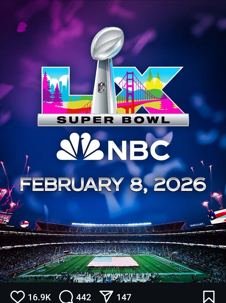 Super Bowl LX logo released...let the conspiracies begin! - The Den