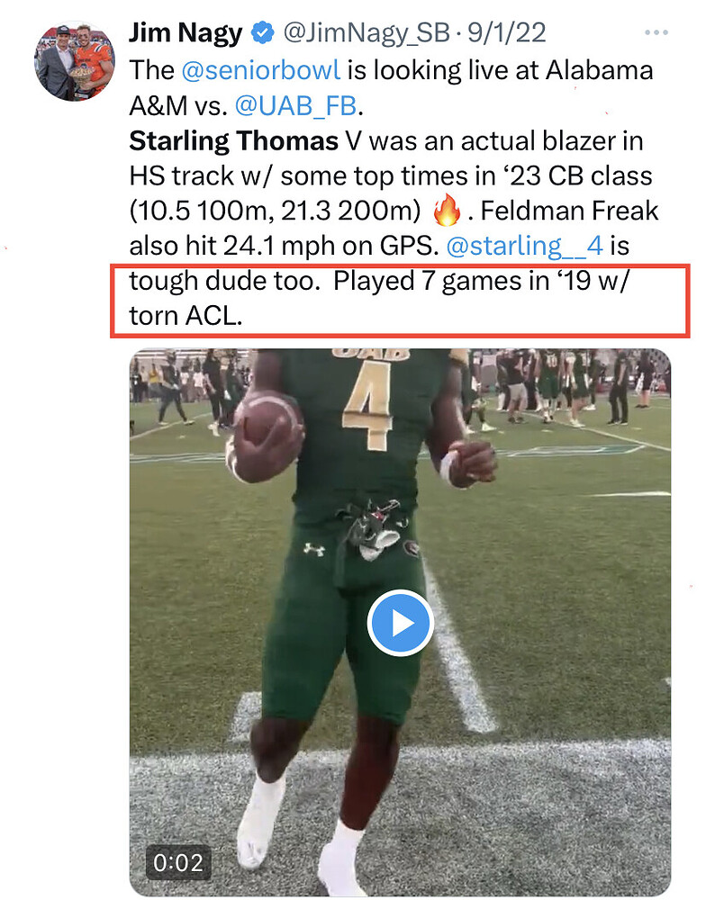 Lions UDFA profile: UAB cornerback Starling Thomas V - The Den