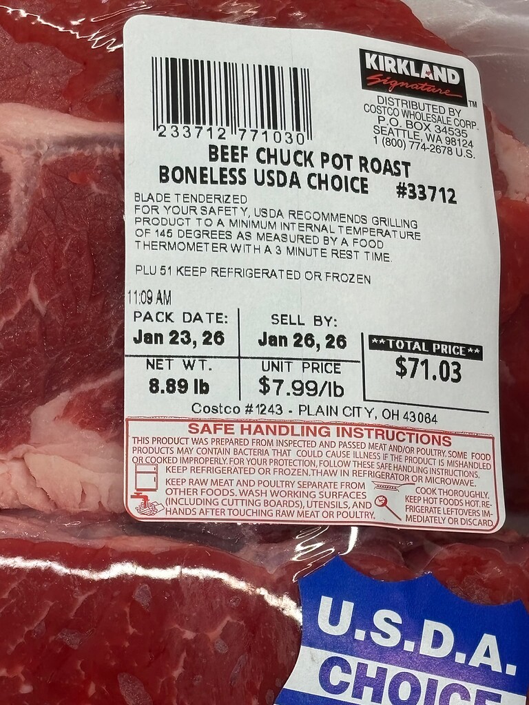 The price of beef is insane - Page 2 - The Den