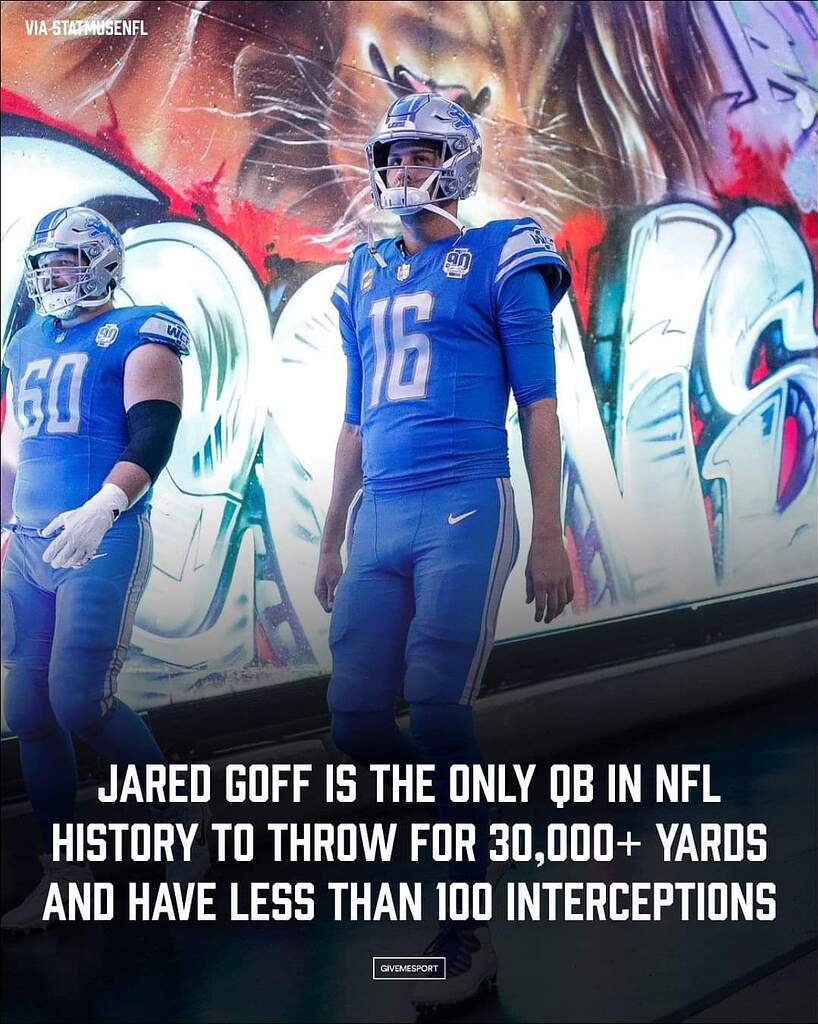 Only 1 QB to ever do this - The Den