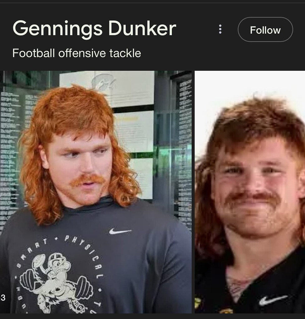 100% sure our first round pick will be this guy - The Den