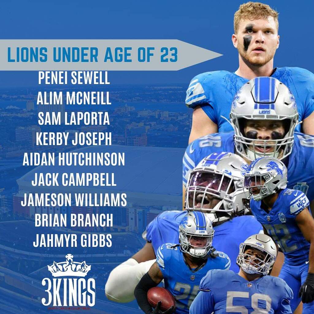 The Lions under the age of 23 - The Den