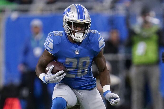 Lions cut RB Jermar Jefferson with an injury settlement - The Den