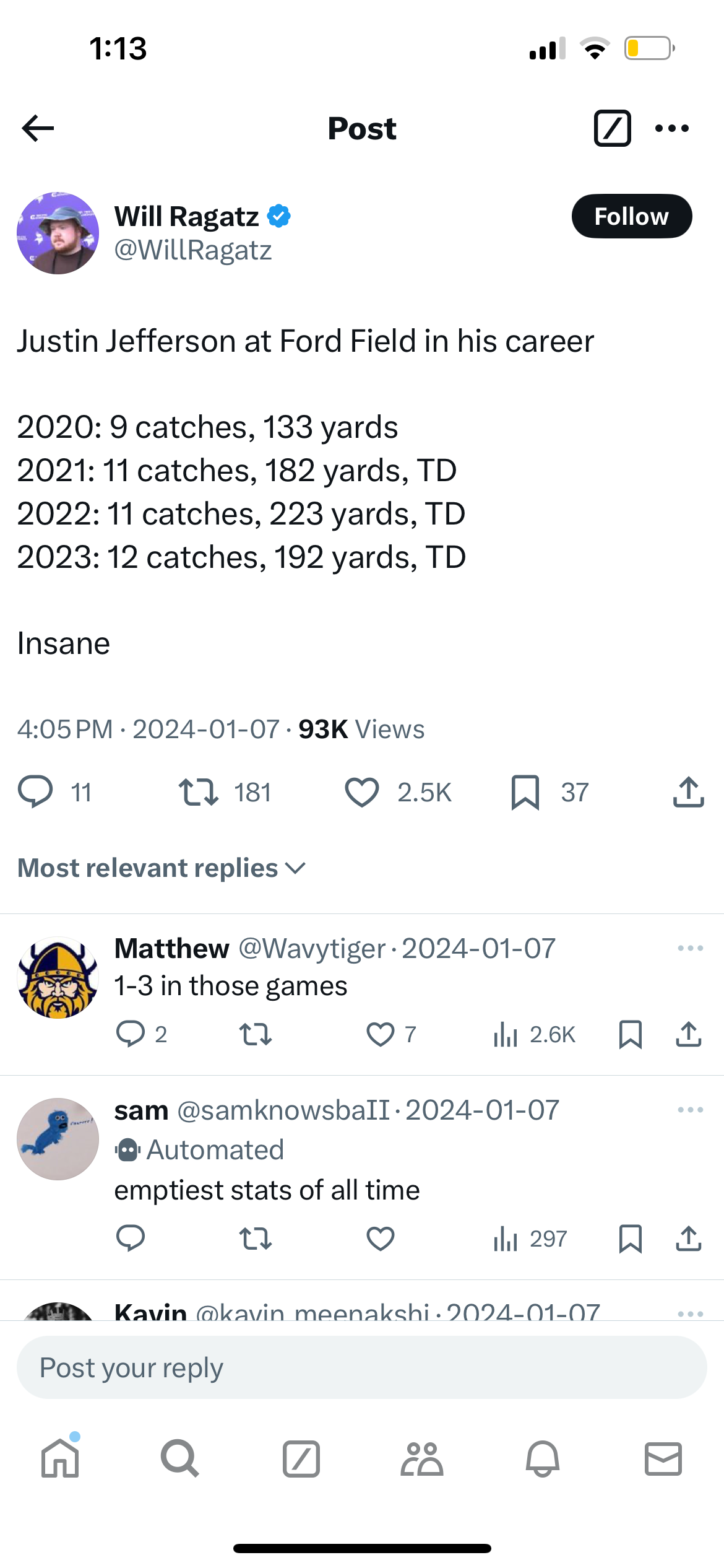 Alright guys, are we going to beat the Viks? - The Den