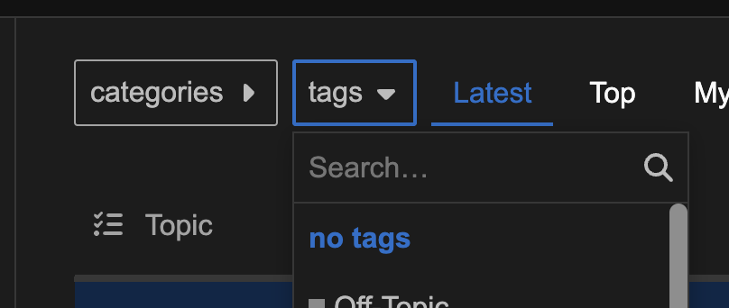 Flattened site structure to make it easer: How to tag a post/see what ...