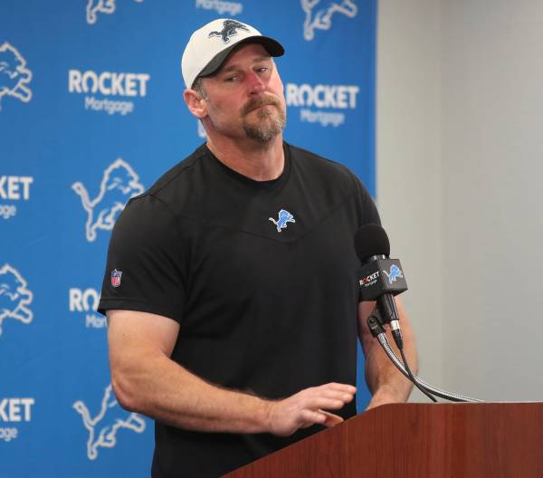 Detroit head coach Dan Campbell doesn't want focus on the Lions playoff ...